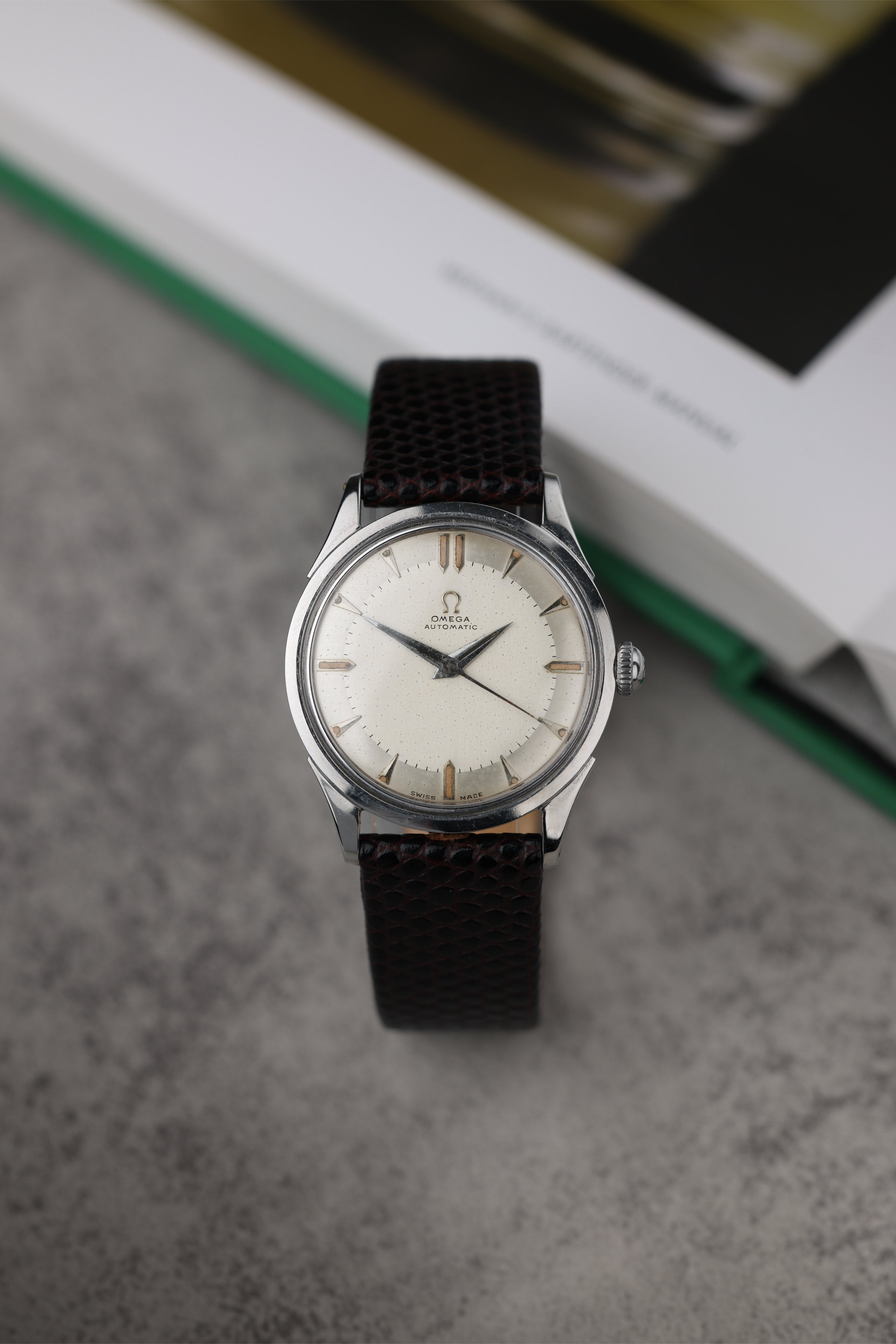 Omega Seamaster, Bumper Movement w/ Pumpkin Lume, 1951 (Ref. 2635-6 ...
